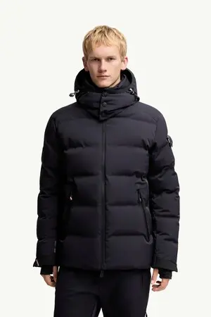 Moncler Montgetech Hooded Insulated Ski Jacket - Blue