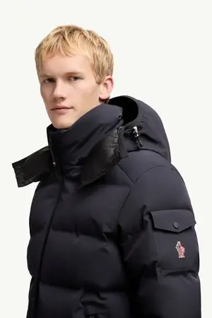Moncler Montgetech Hooded Insulated Ski Jacket - Blue