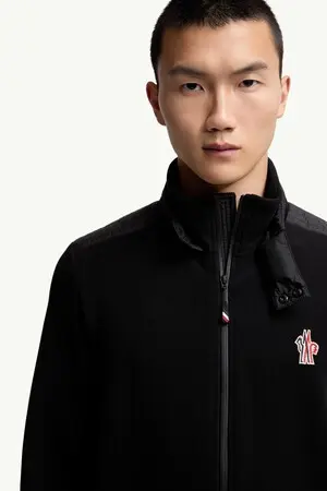 Moncler Fleece Zip-up Sweatshirt