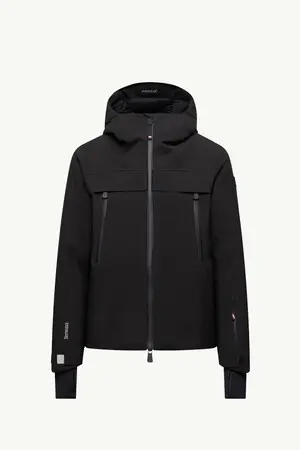 Moncler Chanavey Hooded Ski Jacket - Black
