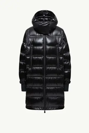 Moncler Rochelairs Hooded Long Down Jacket