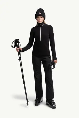 Moncler Half-zip Sweatshirt - Black