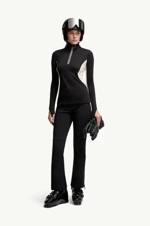 Moncler Polartec® Half-zip Turtleneck - Black
