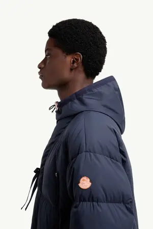 MONCLER X GILGA FARM DESIGNED BY DONALD GLOVER X Gilga Farm Donald Glover Tangelo Short Down Jacket