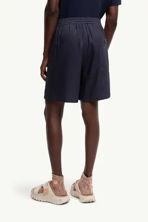 MONCLER X GILGA FARM DESIGNED BY DONALD GLOVER X Gilga Farm Donald Glover Linen Blend Shorts
