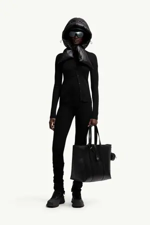 MONCLER X EDWARD ENNINFUL Wool Cardigan - Black