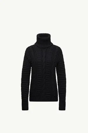 MONCLER X EDWARD ENNINFUL Wool Turtleneck Sweater