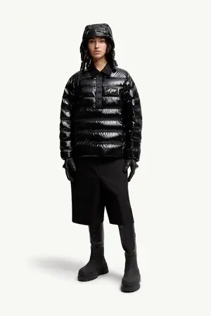 MONCLER X A$AP ROCKY Vardar Down Shirt Jacket With Glossy Finish