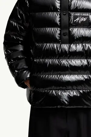 MONCLER X A$AP ROCKY Vardar Down Shirt Jacket With Glossy Finish