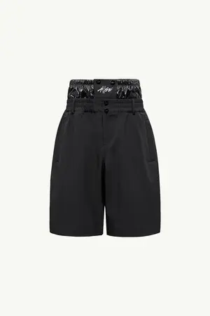 MONCLER X A$AP ROCKY Logo Print Shorts