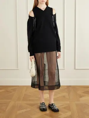 Simone Rocha Organza Midi Skirt