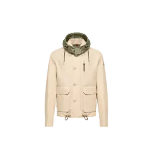 Moncler Montmirail Twill Shirt Jacket - Beige