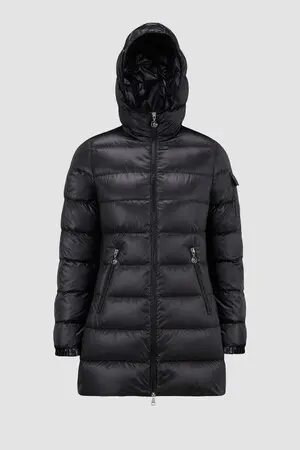 Moncler Glements Mid-length Down Jacket - Black