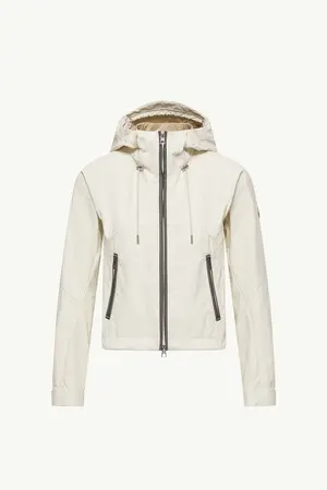 Moncler Lasanca Hooded Jacket - White