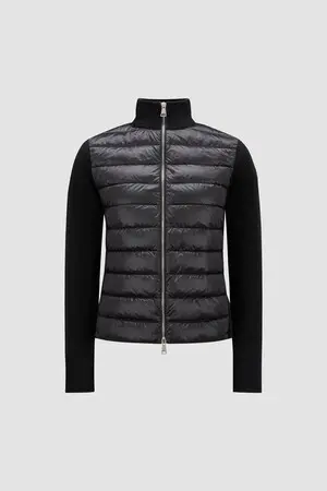 Moncler Padded Wool Cardigan