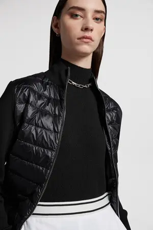 Moncler Padded Wool Cardigan