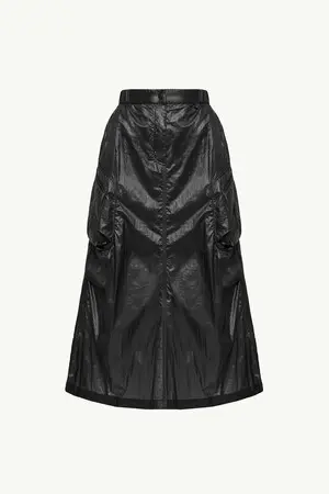 Moncler Cargo Midi Skirt - Black