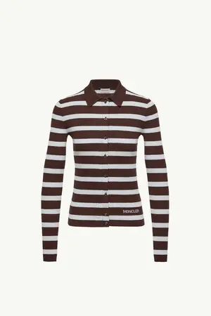 Moncler Cotton Crêpe Polo Shirt - Multicolor