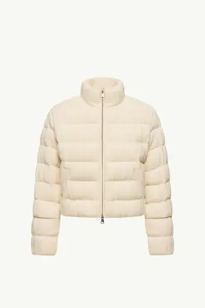 Moncler Wool & Cashmere Blend Padded Cardigan