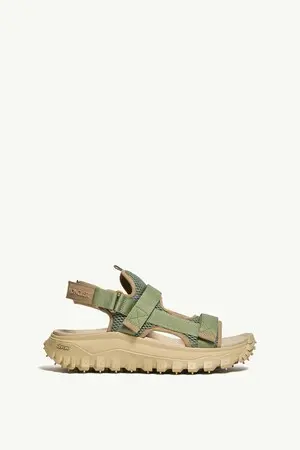Moncler MONCLER COLLECTION Trailgrip Vela Sandals Green