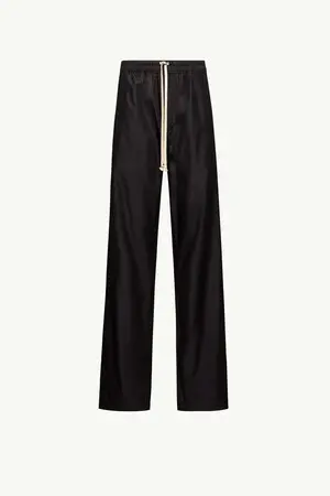 MONCLER + RICK OWENS Straight Leg Taffeta Pants - Black