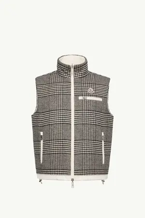 Moncler Gienah Reversible Down Vest - Grey