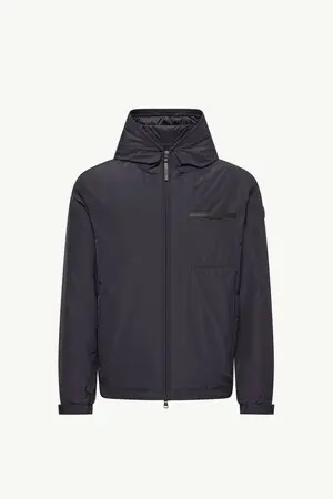 Moncler Austerin Hooded Short Down Jacket - Blue