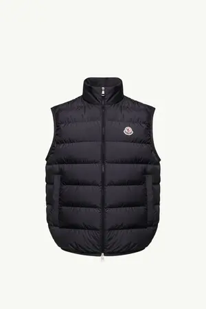 Moncler Contrin Down Vest - Blue