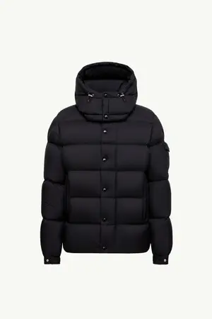 Moncler Maya 70 Hooded Short Down Jacket - Black
