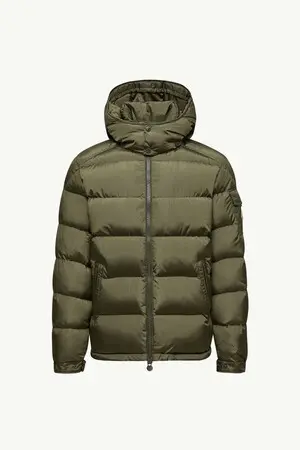 Moncler Maya Matte Short Down Jacket - Green