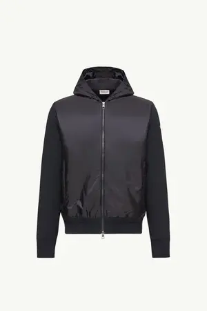 Moncler Cotton Blend Zip-up Hoodie
