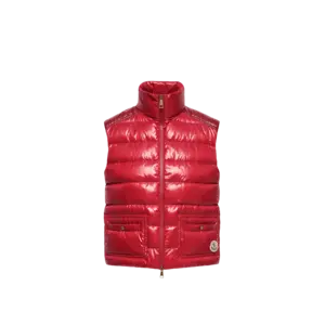 Moncler Frelon Down Vest - Red
