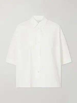 STUDIO NICHOLSON Toco Cotton-poplin Shirt