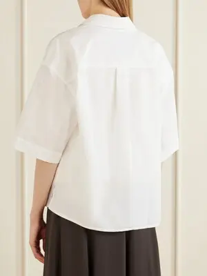 Studio Nicholson Toco Cotton-poplin Shirt