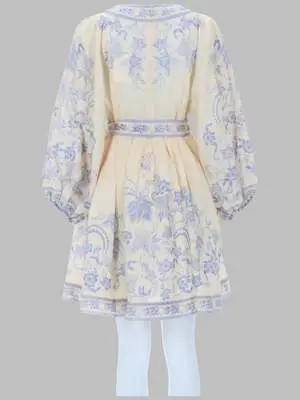Zimmermann Mini Abito Indra Plunge
