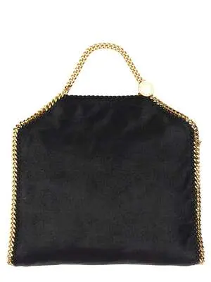Stella McCartney Falabella Fold Over Tote Bag - Black