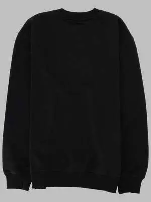 Balmain Felpa Ricamata Effetto Vintage