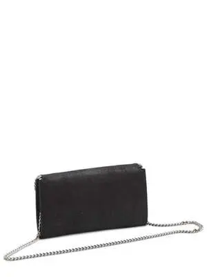 Stella McCartney Falabella Chain Wallet - Black