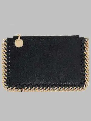 Stella McCartney Falabella Card Holder - Black