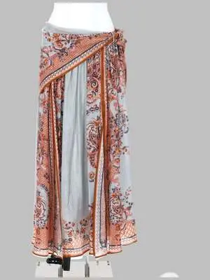Zimmermann Aster Foulard Detail Skirt - Multicolor