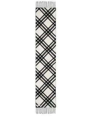 Burberry Sciarpa In Cashmere Check