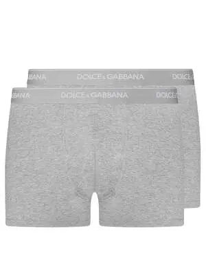 Dolce & Gabbana Bi-pack Boxer Regular - Gray