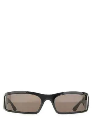 Balenciaga Sunset Rectangle Sunglasses - Black