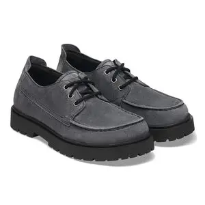BIRKENSTOCK Highwood Moc Lace Suede Leather Low Top