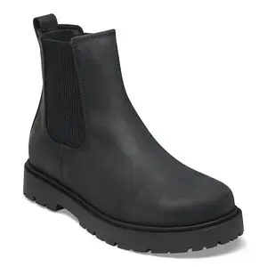 BIRKENSTOCK Highwood Slip On Mid Natural Leather Oiled - Black
