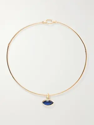 MARTHA CALVO Protection -toned Sapphire Necklace