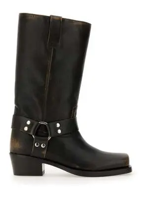 Paris Texas Roxy Boots - Black