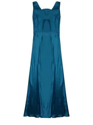 Alberta Ferretti Silk Blend Long Dress