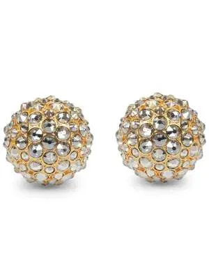 Celine Hairloom Dome Earrings - Gold