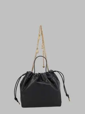 Chloé CHLOE Icons Small Drawstring Bag Black